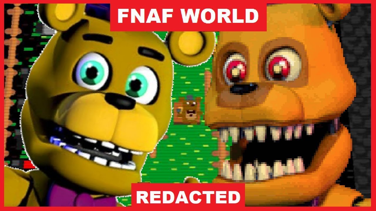 FNAF World Redacted #2 - THE ADVENTURE CONTINUES - YouTube