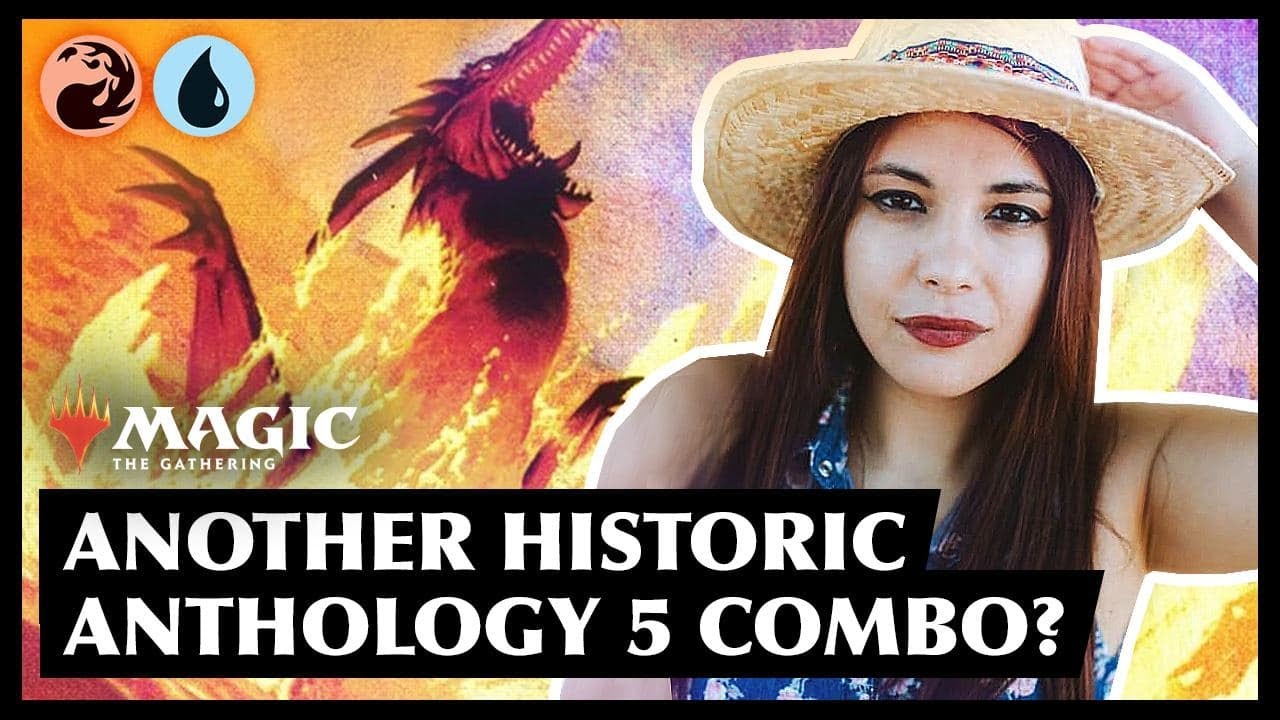 Dragonstorm Combo Historic Anthology 5 | MTG Arena Mythic Gameplay ...