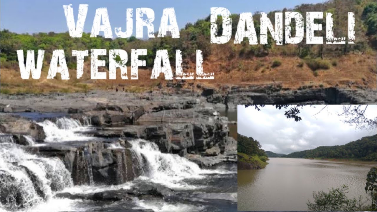 Vajra water falls (full HD 1080) in mansoon motovlog dandeli road ...
