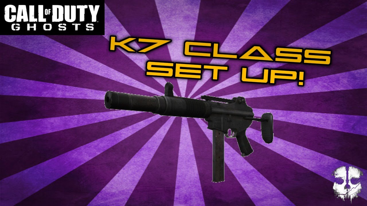 COD Ghosts K7 Best Class Set up - YouTube
