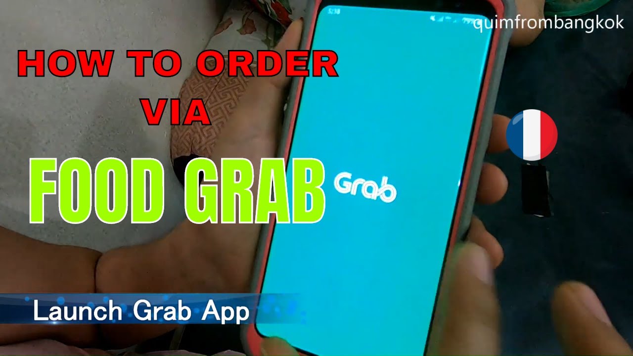HOW TO ORDER VIA GRAB FOOD APP PIZZA MUKBANG - YouTube