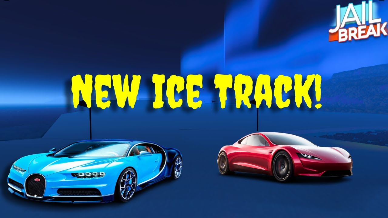 The New Jailbreak Ice Race Track Is INSANE | Better Than The NASCAR ...