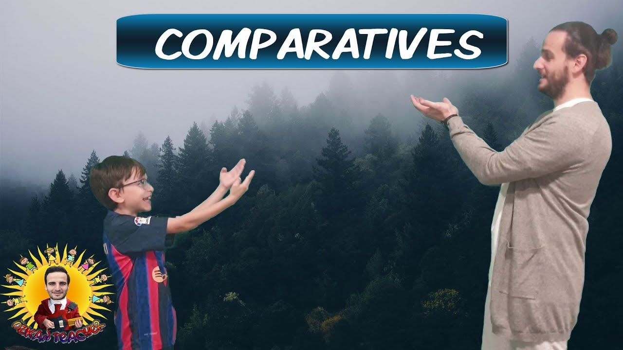 Comparatives with Animals | English for KIDS - YouTube