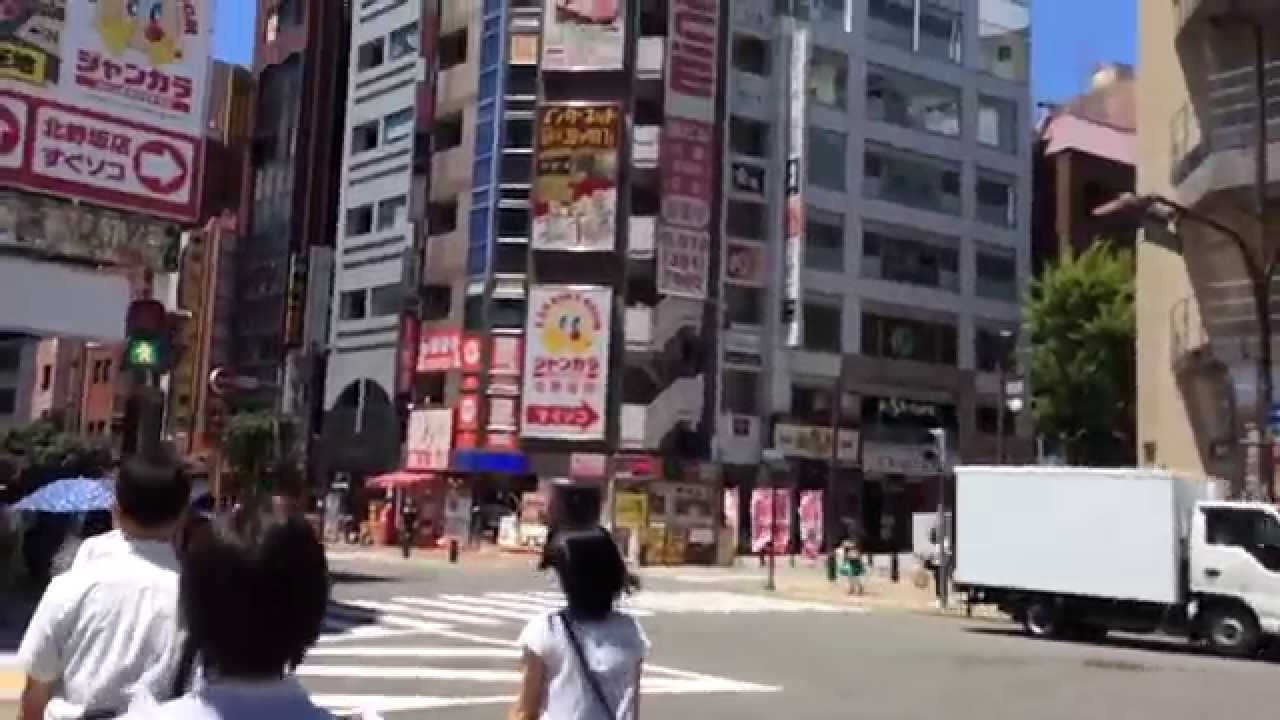 Japanese Streets on a Quiet Saturday Morning - YouTube