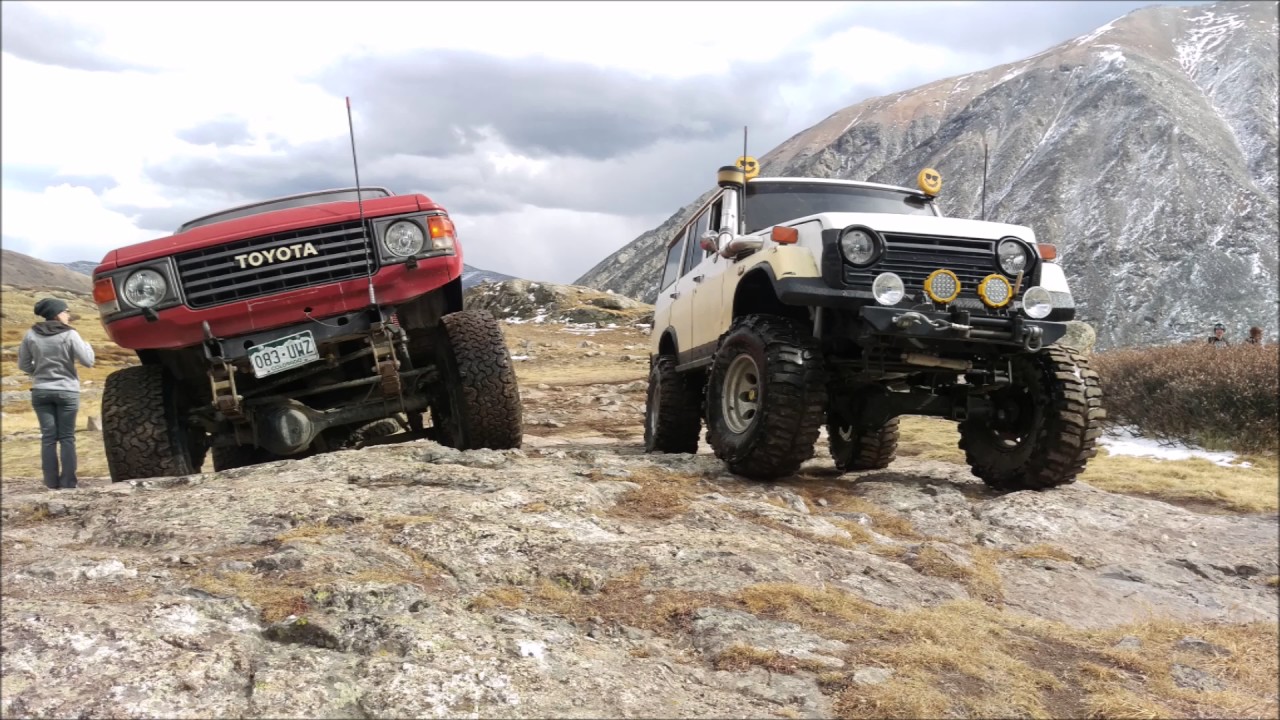 FJ60 on Wheeler Lake Trail - YouTube