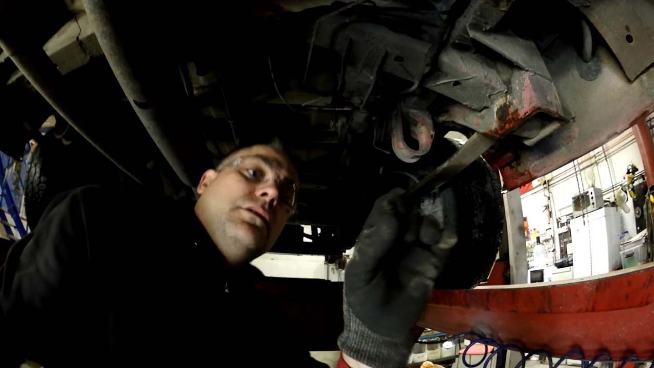 Making few new brake pipes and adjusting hand brake in MB Sprinter ...