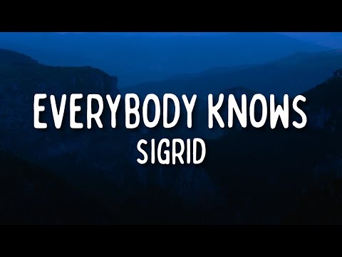 Sigrid - Everybody Knows [Lyrics] | Justice League Batman VS Supermam