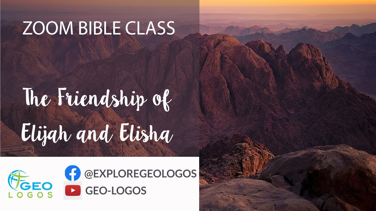 Bible Geography for Kids - 13. The Friendship of Elijah and Elisha ...