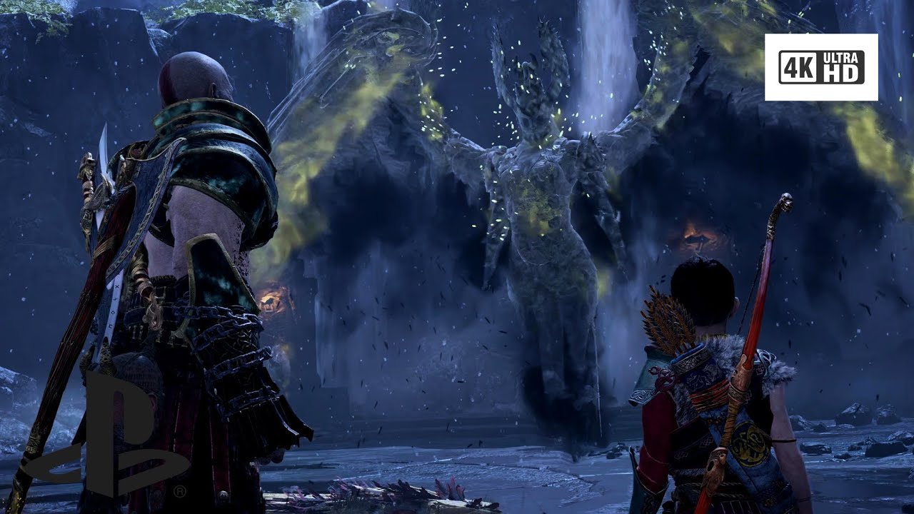 Easy Kill Valkyrie Sigrun - God Of War (PS5) - YouTube