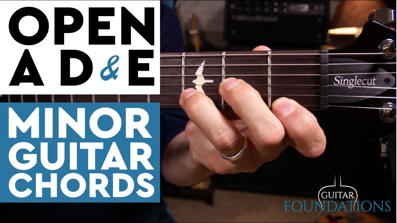 How to Play the Open A, D, and E Chords - 22 Guitar Foundations - YouTube