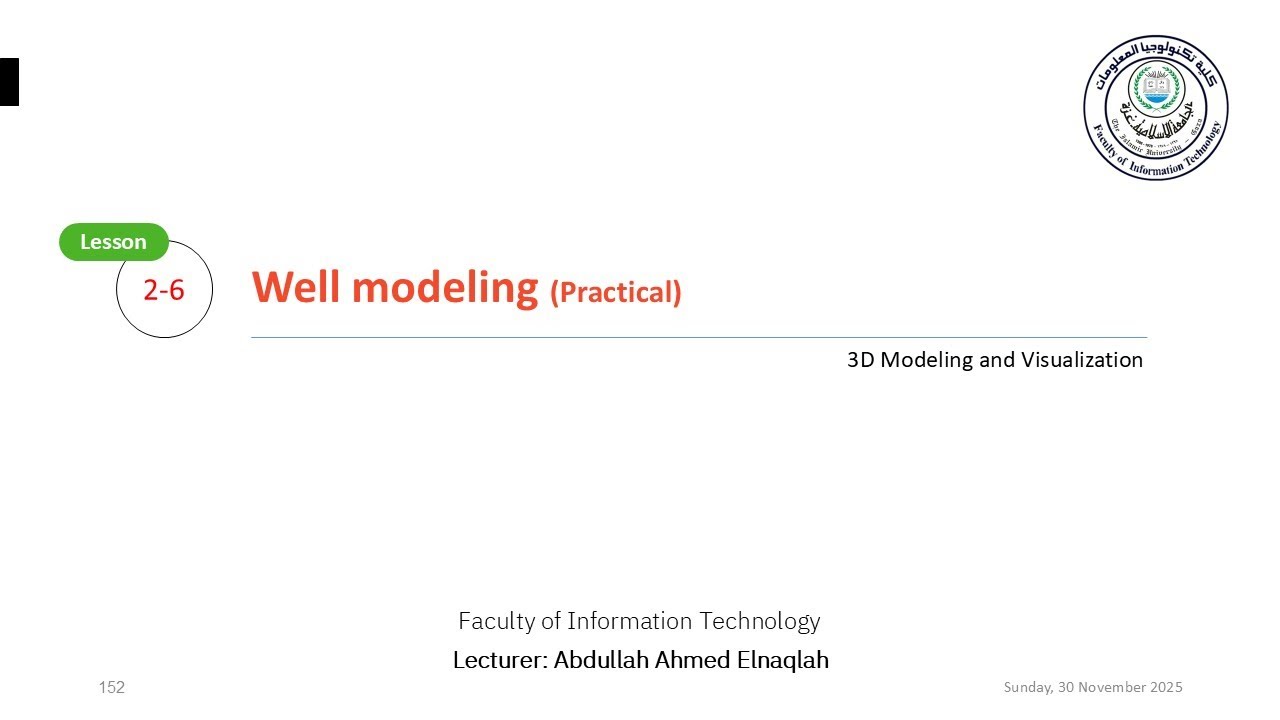 IT Easy Learning || 02 06 Well Modeling (Practical) - YouTube