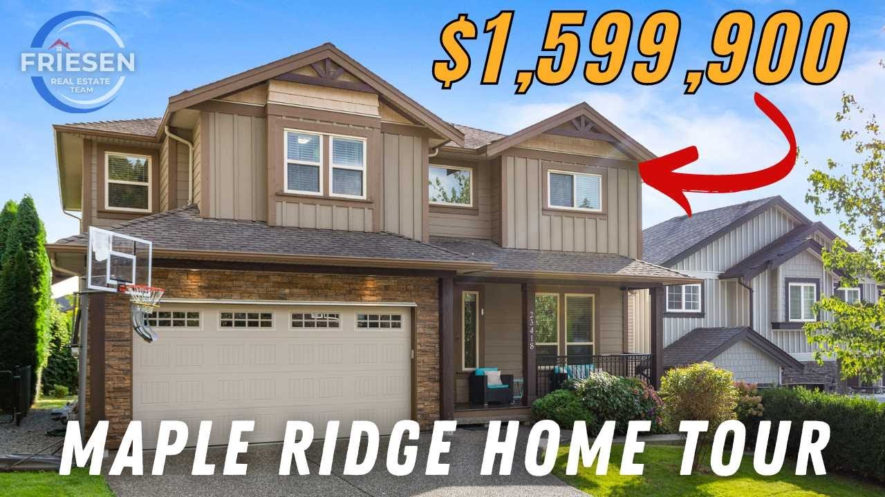 23418 Huston Drive, Maple Ridge | Jeff Friesen Real Estate Tour - YouTube