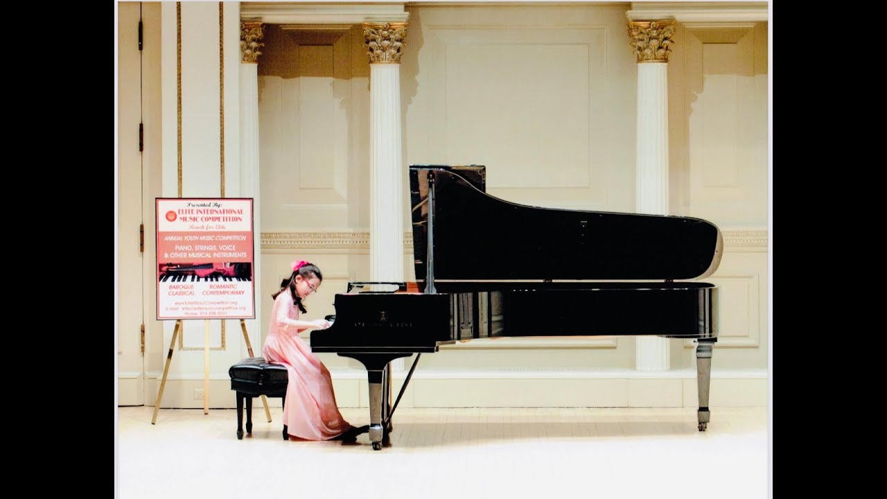 Alyse Field, 1st place winner recital at NY Carnegie Hall, Winter ...