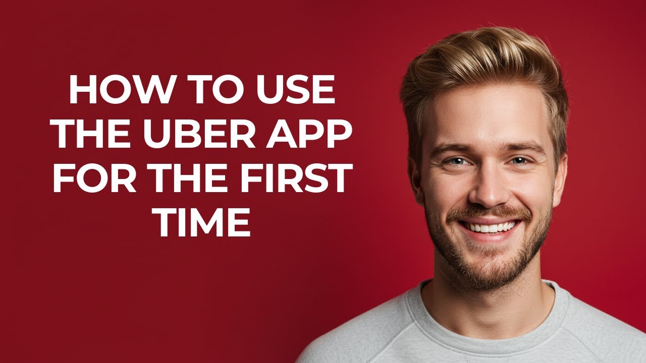How To Use The Uber App For The First Time - NEW! Step by Step - YouTube