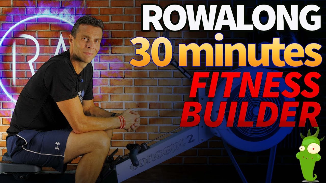 30 minute Indoor Rowing Workout - Fitness Builder - 10KW3S4 - YouTube