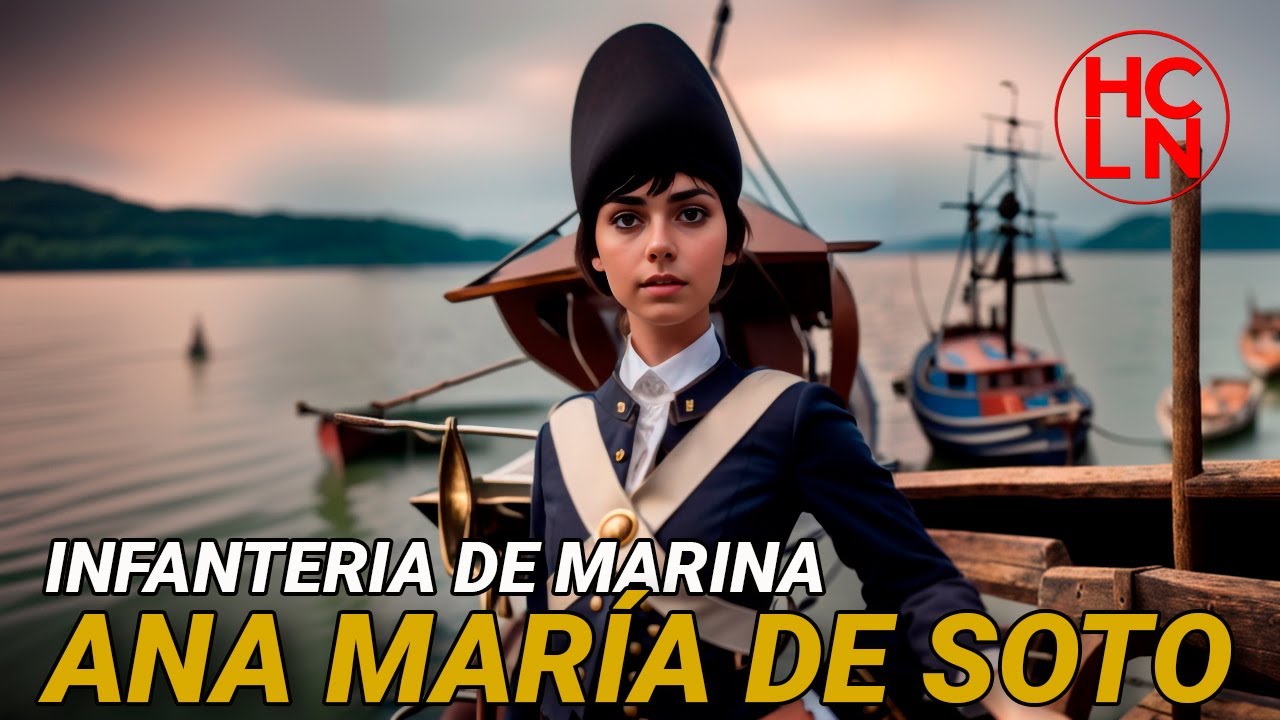 Ana María de Soto y Alhama, primera mujer del Batallón de Marina de la ...