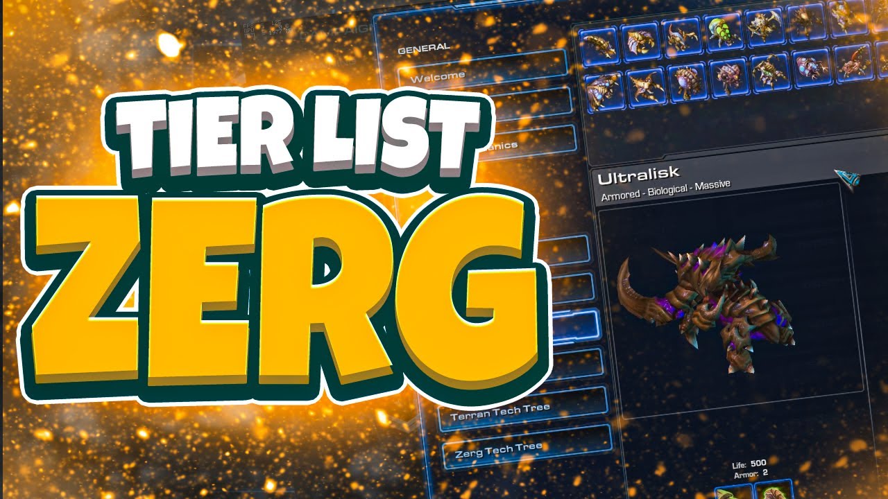 Starcraft 2 Zerg Tech Tree