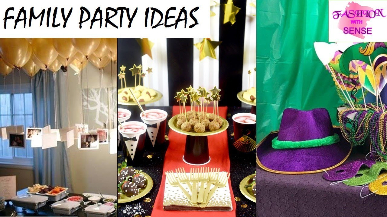 DECORATION IDEAS FOR FAMILY FUNCTIONS/PARTIES/GET TOGETHER | ROUTINE ...