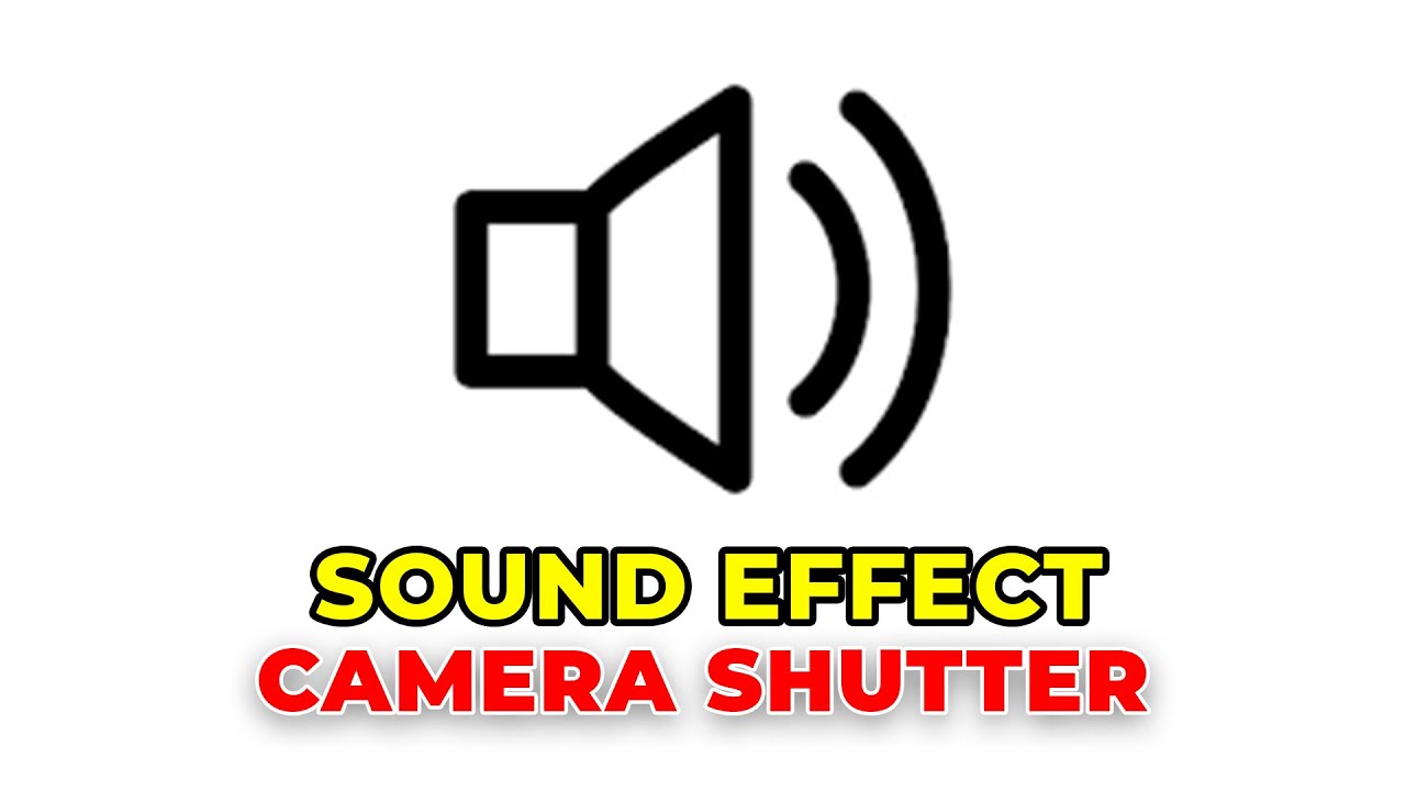 CAMERA SHUTTER SOUND EFFECT - For Editing No Copyright - YouTube