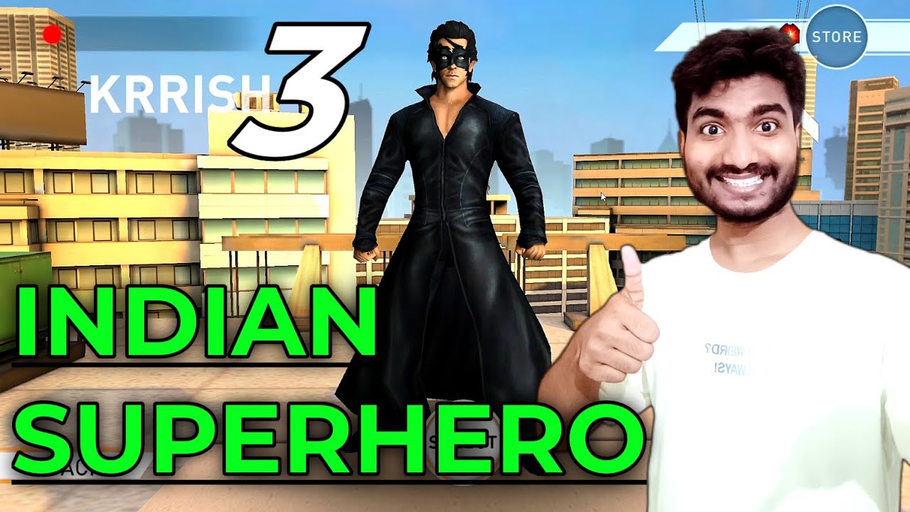 Playing Krrish 3 Game For First Time 😂 - YouTube