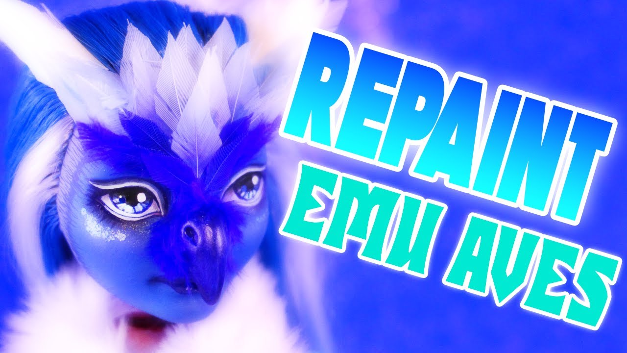 Emu Aves ️ The Deus Owl God | Divus Doll RePaint! - YouTube