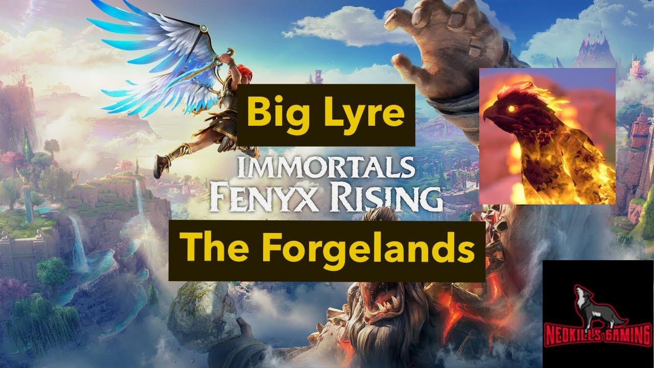 The Forge Lands Big Lyre Challenge Puzzle | All Lyres | Immortals Fenyx ...