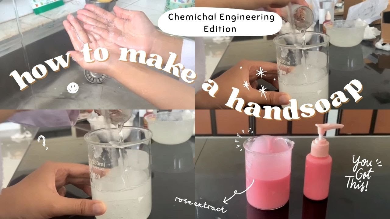 Tutorial membuat sabun cuci tangan || A simple tutorial for making a ...