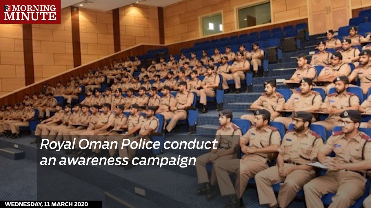 Royal Oman Police conduct an awareness campaign - YouTube