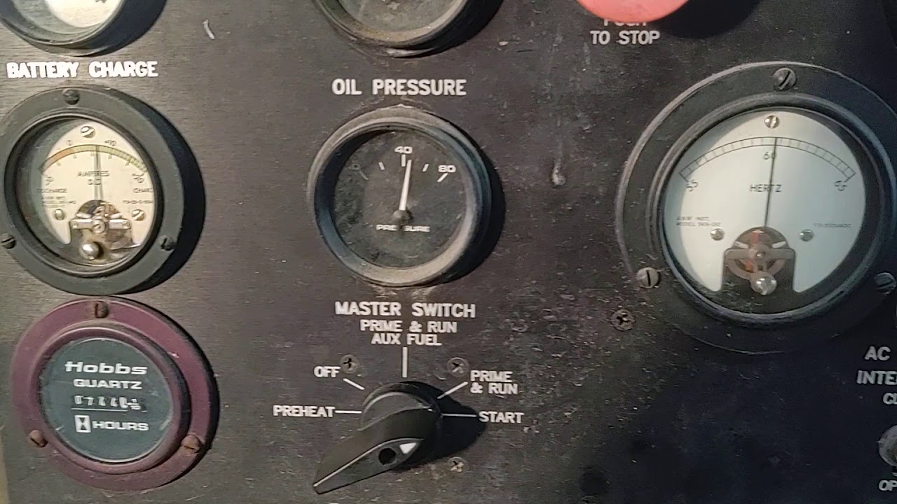 MEP-802a generator - YouTube