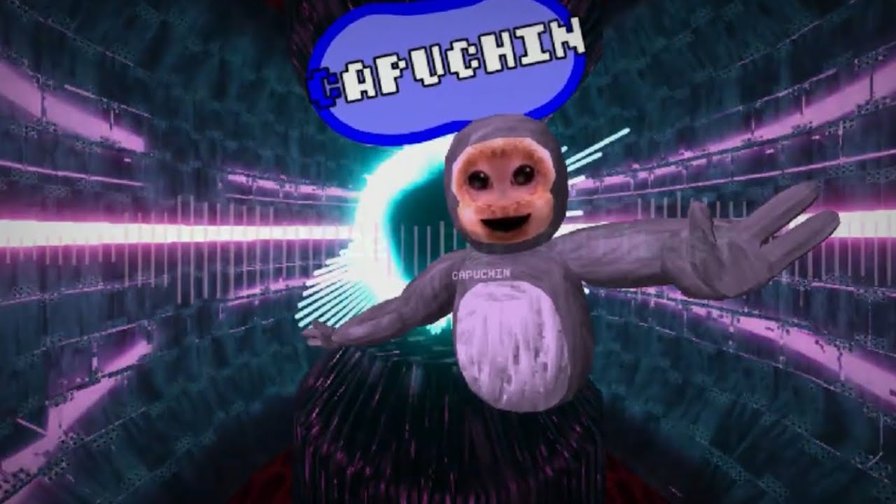 Capuchin floating around remastered (capuchin V3 Song) - YouTube