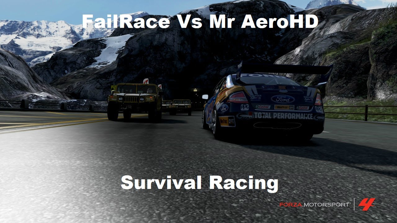 FailRace Vs MrAero HD Survival Racing (Forza 4) - YouTube