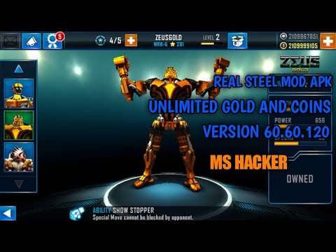 REAL STEEL WRB MOD APK VERSION 60.60.120 - YouTube