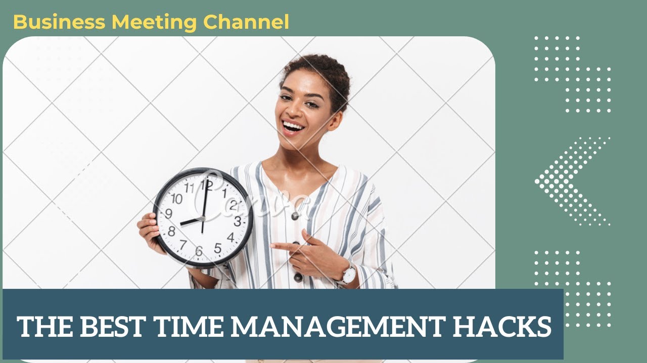 The best time management hacks to increase your productivity - YouTube