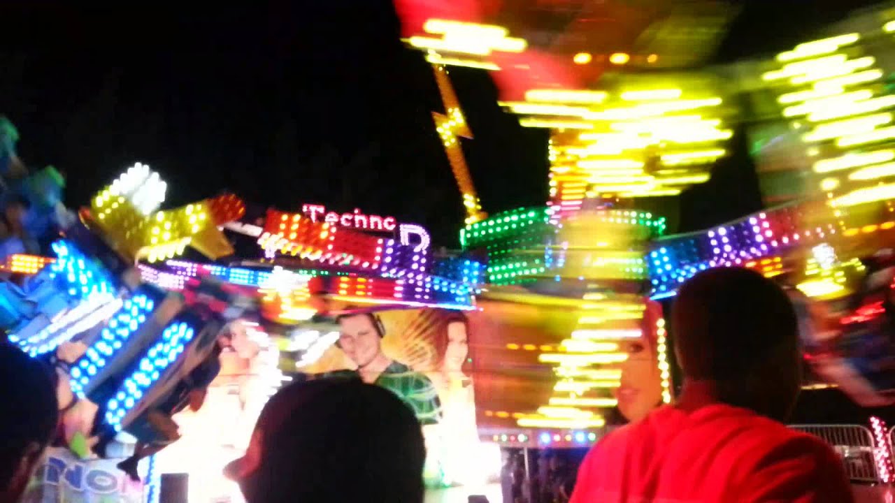 Santa's Enchanted Forest Rides 2013 Techno Power - YouTube