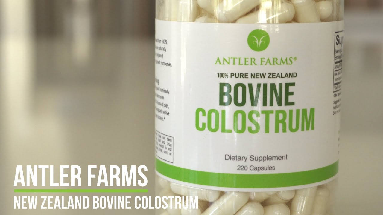 Antler Farms New Zealand Bovine Colostrum - Powerful Immune Support ...