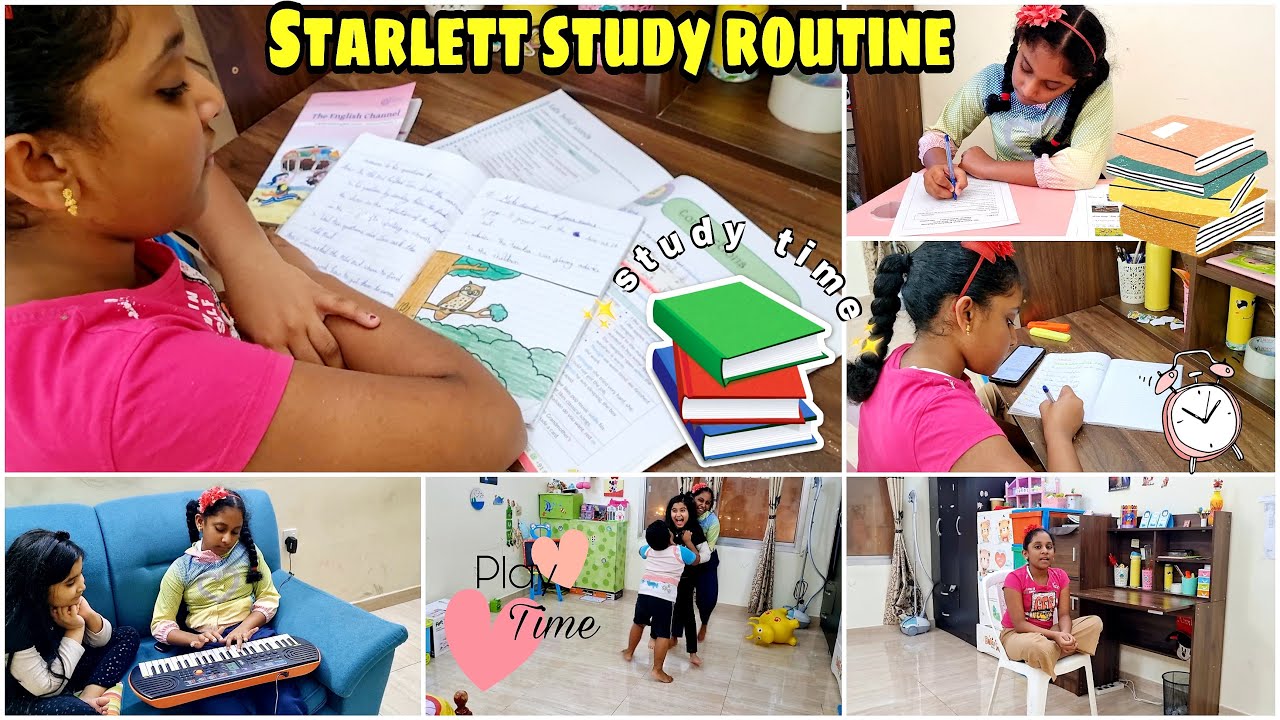 Daughter's Study Routine📚 💻 /Exam PREP/Revisions | Assignments /School ...