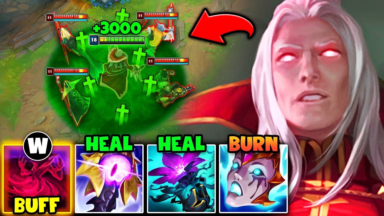 RIOT JUST BROKE VLADIMIR WITH THESE NEW HEALING BUFFS (PRESS W = FULL ...