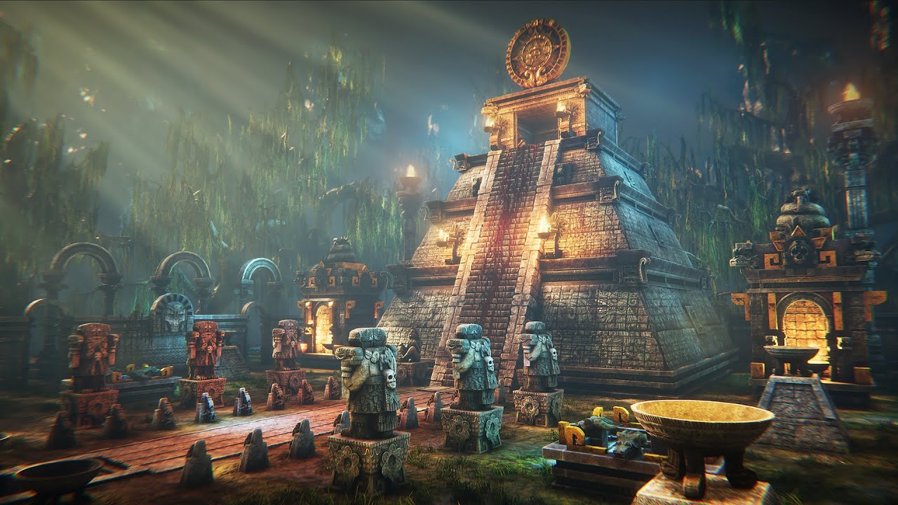 Aztec temple video preview - YouTube