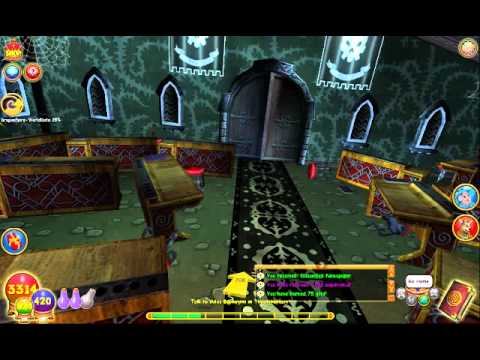 Wizard 101 death spell quest level 68 part 1 - YouTube