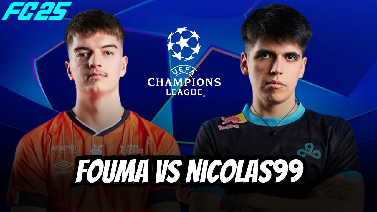 eChampions League Fouma vs Nicolas99FC | FC25 PRO GAMEPLAY - YouTube