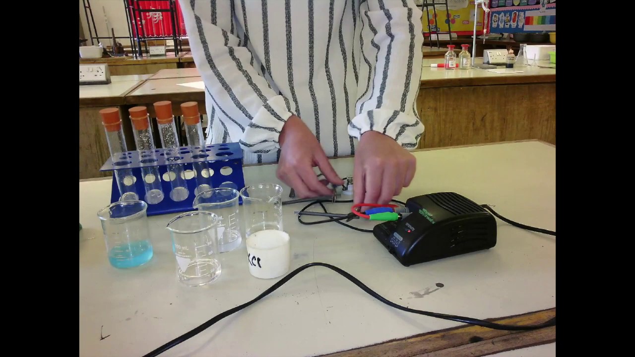 Science Year 10 to 11 Experiments Chemistry Ionic compounds - YouTube