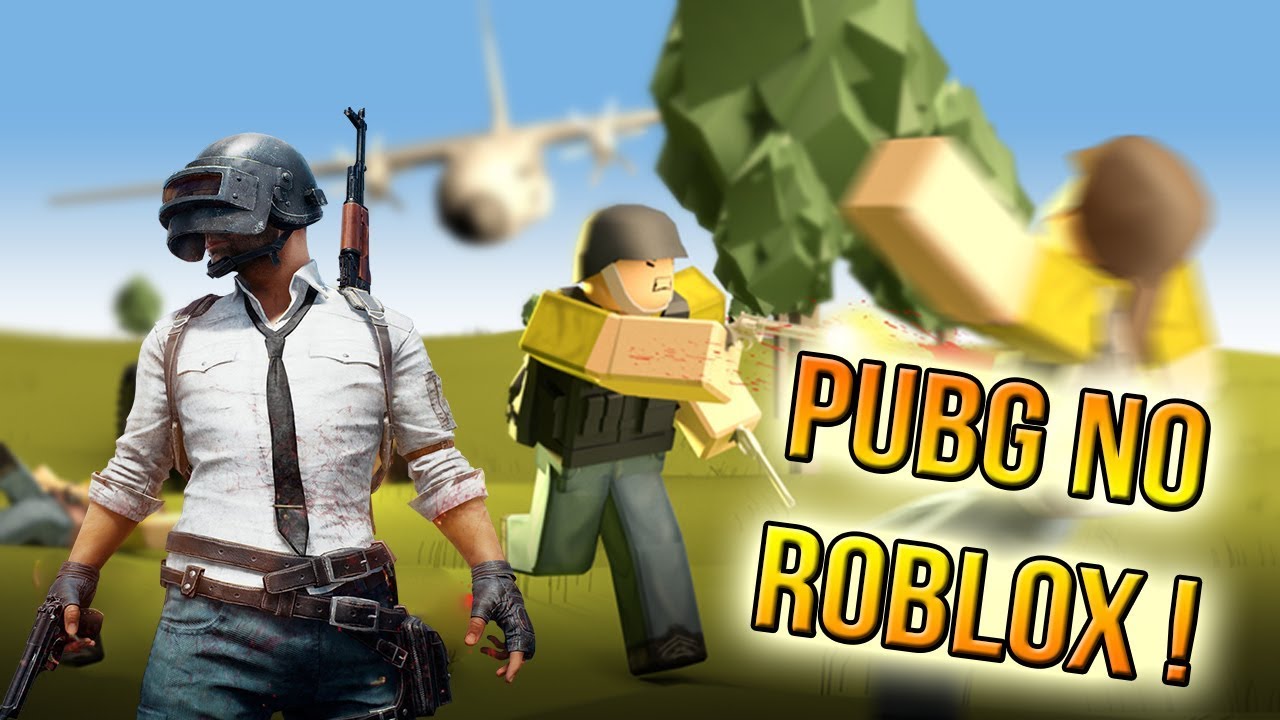 O Roblox Battlegrounds GRÁTIS (PUBG) ! - YouTube