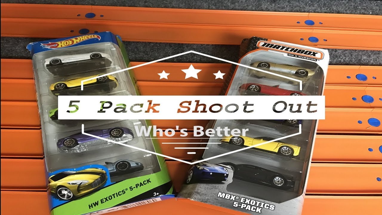 Exotics 5 Pack Shoot Out - YouTube