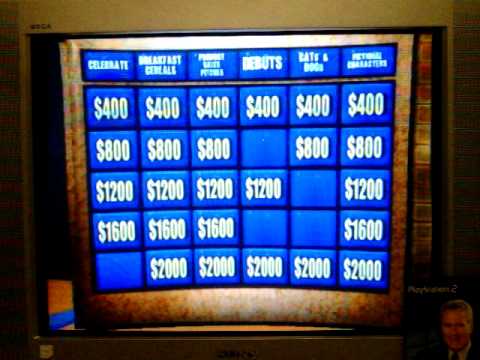 PS2 Jeopardy! Game 5 Part 2 - YouTube