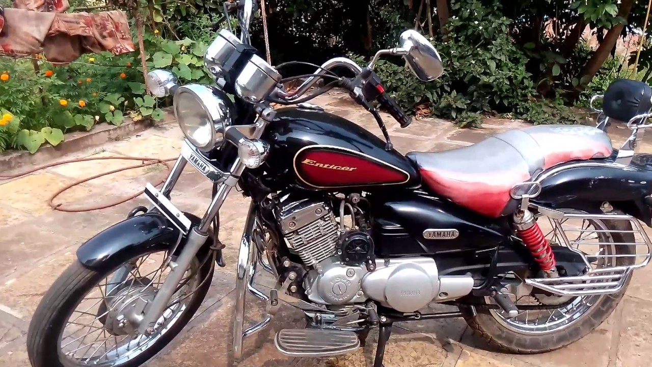 Yamaha enticer run on LPG fuel - YouTube