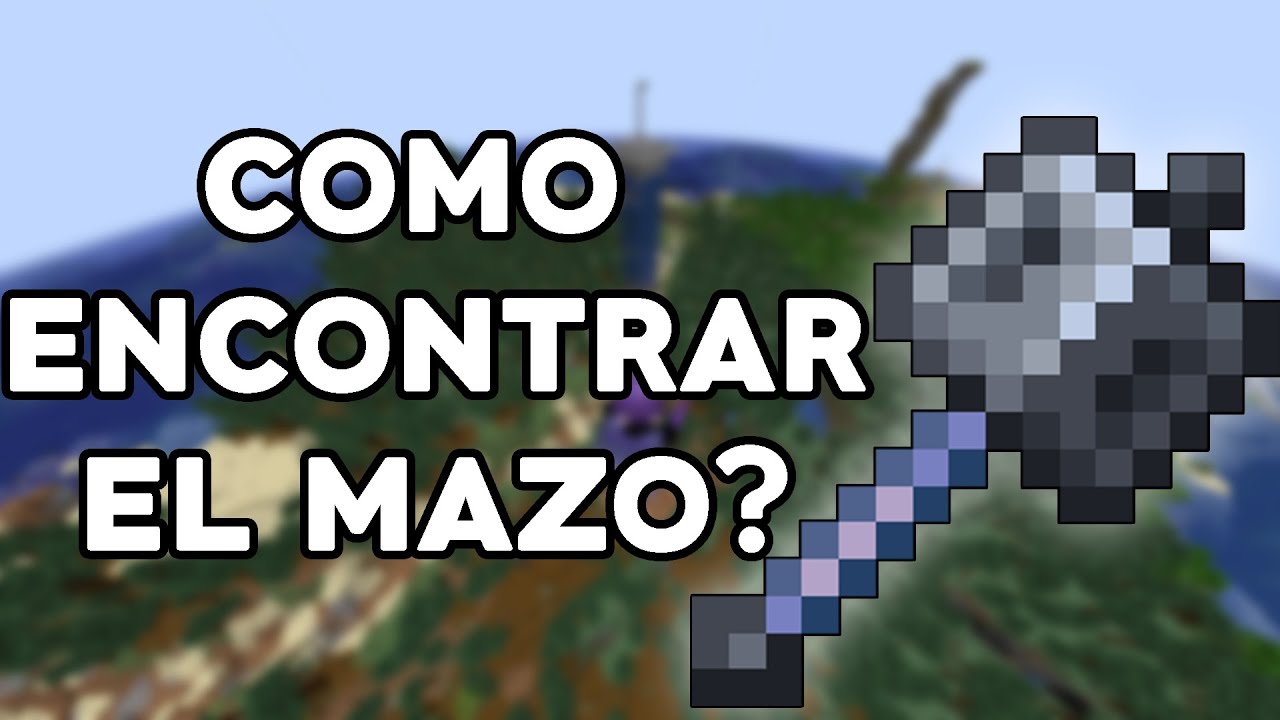 Como OBTENER el MAZO / MARTILLO en Minecraft 1.21? (2024) - YouTube