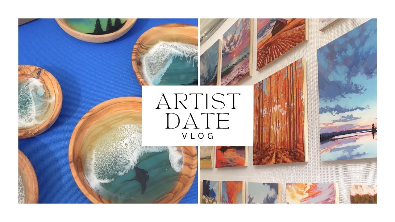 artist date vlog ft alex • arts & crafts fair // minnesota - YouTube