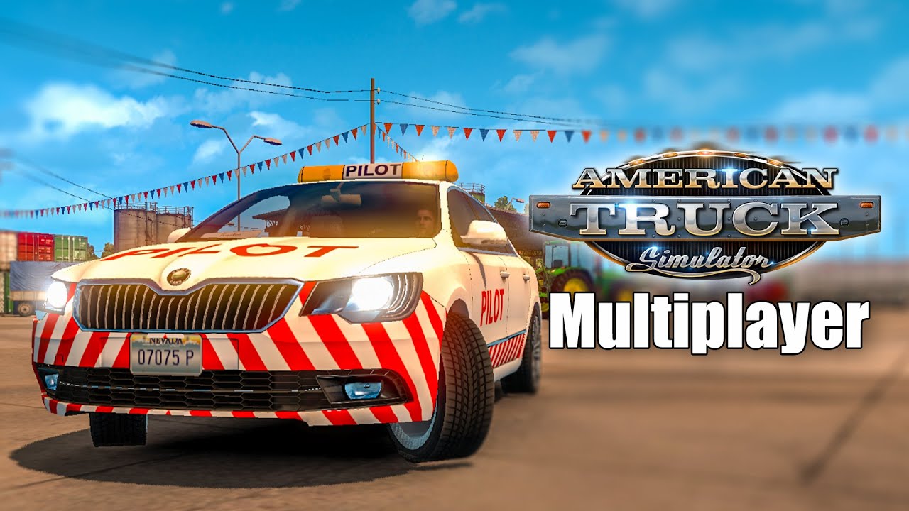 American Truck Simulator Multiplayer #002 - Skoda Superb Pilot im ATS ...