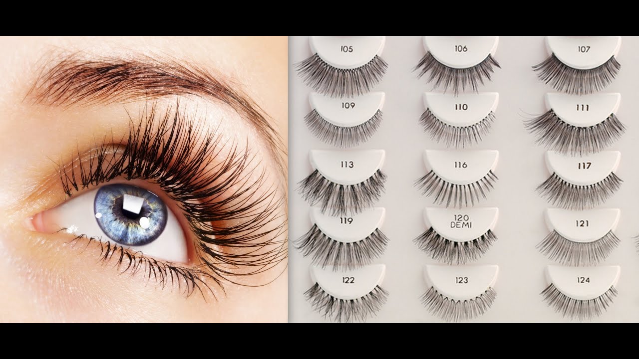 Best Lashes 101 ♡ All About False Lashes!!! - YouTube
