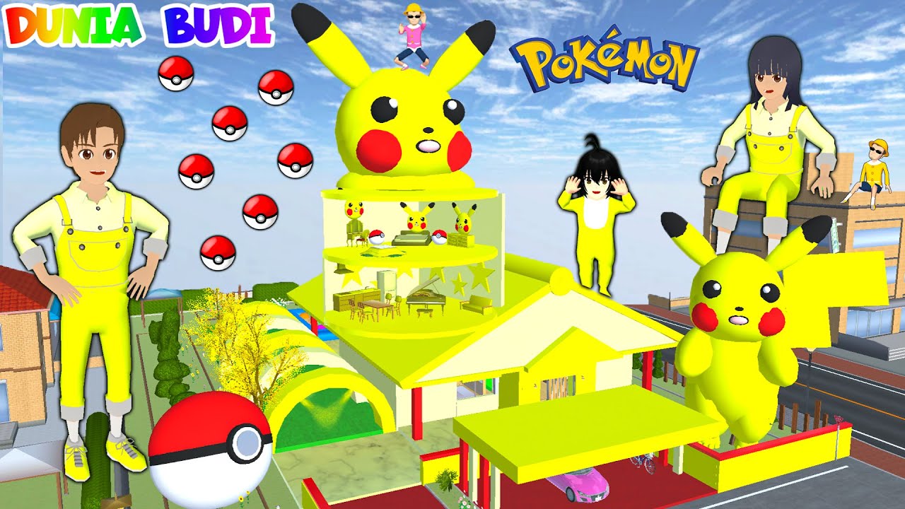Pikachu Datang Kekota Sakura Yuta Mio Ubah Rumah Jadi Markas Pikachu ...